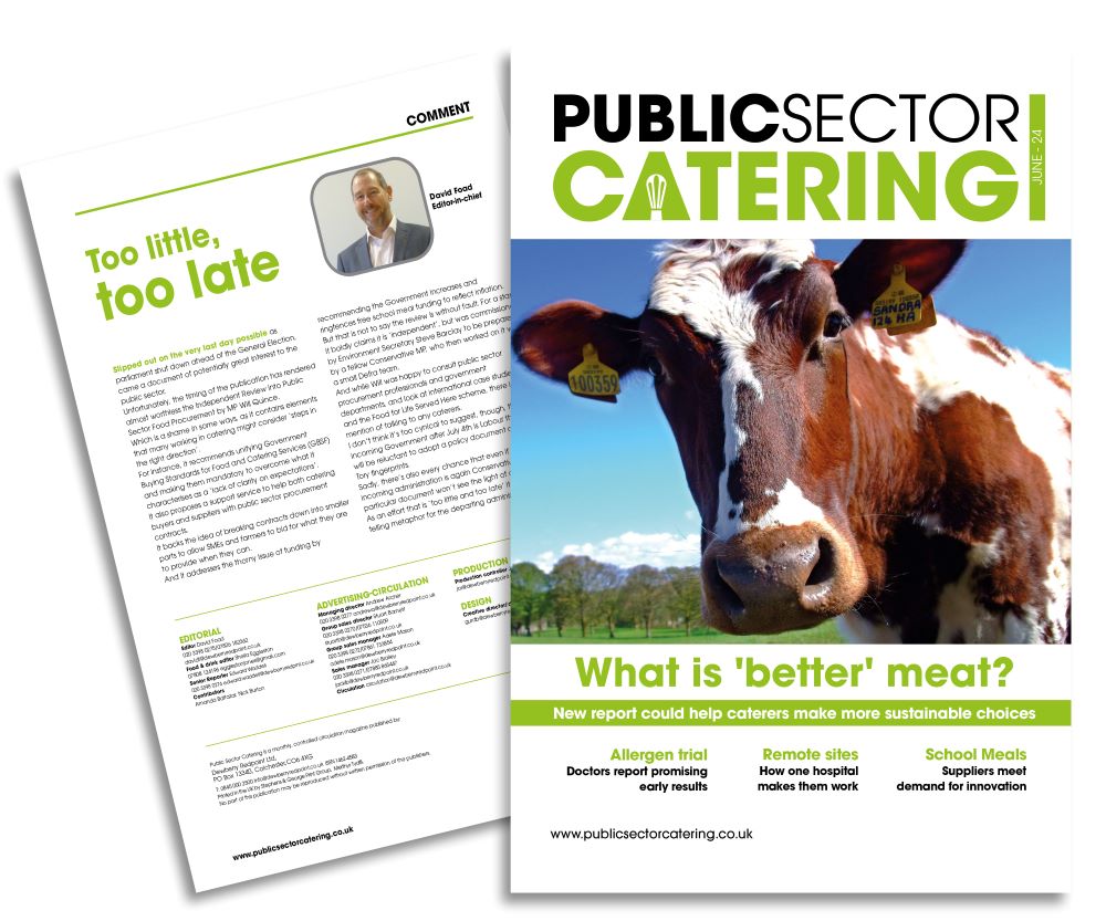 Home | Public Sector Catering